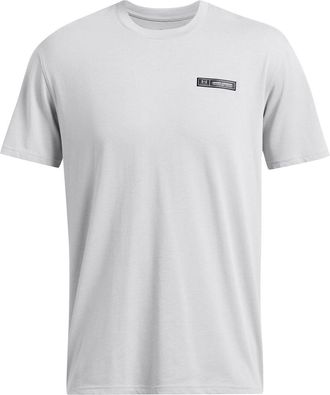 Under Armour Performance T-Shirt f&uuml;r Herren, Schwer, Fitnessstudio (Frostgrau)