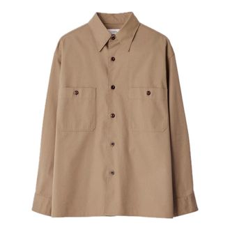 Christophe Lemaire Hemd mit zwei Taschen - - Shirts - Herren - Beige - M