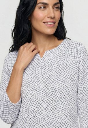 Olsen Sweatshirt mit Allover-Dessin