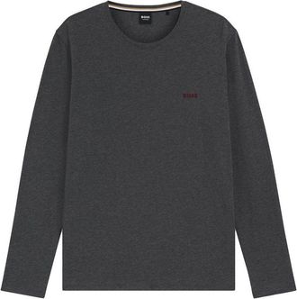 BOSS Sweatshirt Mix&Match LS-Shirt mit Boss-Logo auf Brust