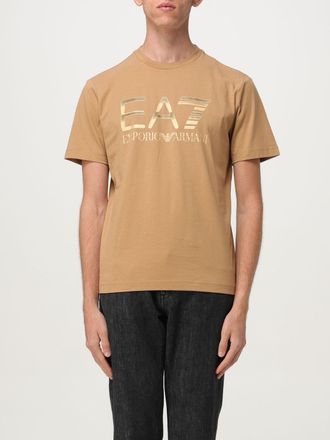 Emporio Armani T-Shirt EA7 Homme couleur Beige