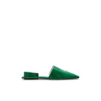 Tory Burch Femme, Chaussures, Vert, Taille: 39 1/2 EU Pierced Mule