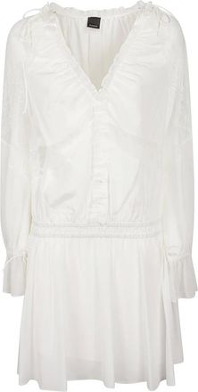 Pinko Pinko, Femme, Robes, Blanc, Taille: 38 FR Aggie Mini Dress