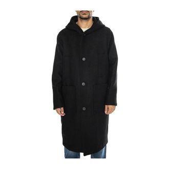 Elvine Charlie Parka - - Coats - Herren - Schwarzk - L