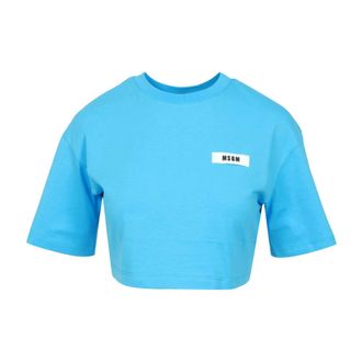 Msgm Msgm, Damen, Oberteile, Blau, XSGr&ouml;&szlig;e