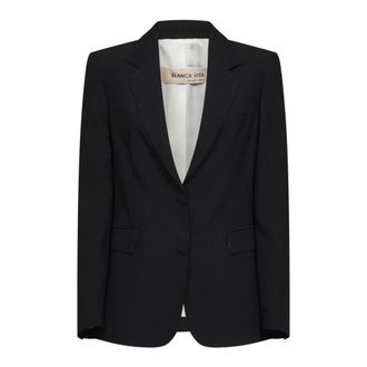 Blanca Vita Gavera3024Onice Jacke - - Jackets - Damen - Schwarzk - S