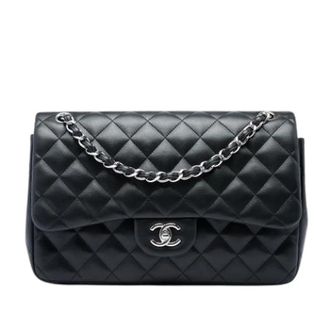 Chanel Pre-owned Double Flap Shoulder Bag - - Pre-owned - Damen - Schwarzk - ONE SIZE