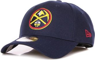 New Era Curved Visor Cap 9forty - - Accessories - Herren - Blau - ONE SIZE
