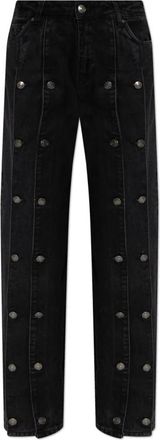 Rotate Rotate Birger Christensen, Damen, Jeans, Schwarzk, W26Größe