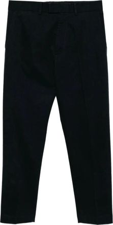 Tom Ford Homme, Pantalons, Bleu, Taille: W32 Chino en coton drill bross&eacute;
