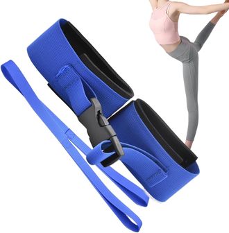 Generico Flexibles Elastisches Pilatesband: Verstellbarer &Uuml;bungsgurt, Polyester-Trainingsger&auml;t, Unterst&uuml;tzung f&uuml;r Muskelgelenke, Tanz- und Yoga-Trainingshilfe,