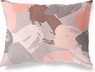 Bonamaison Le Jardin du Lin Kissen Zierkissenbezug Zufälliges Muster Kissenbezug, Weich Bequem, Für Zuhause Autos Büro Sofa Wohnzimmer Couch Schlafzimmer Dekor, 