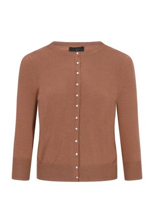 Dreimaster Dreimaster Strickjacke Frauen Beige