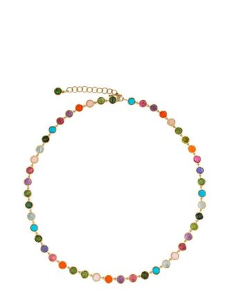 Irene Neuwirth petit collier Classic en or 18ct serti de pierres