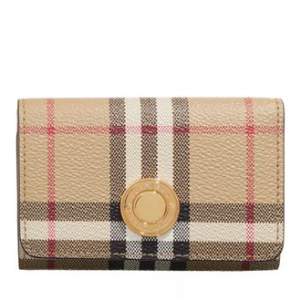 Burberry Portemonnaie - Check Chain Strap Wallet - Gr. unisize - in Beige - f&uuml;r Damen