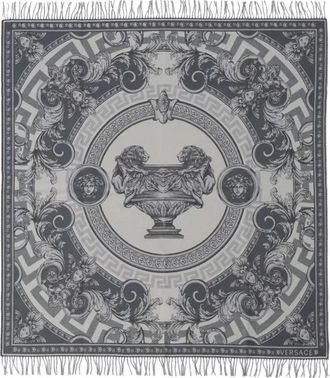 Versace Silky Scarves - - Accessories - unisex - Grau - ONE SIZE