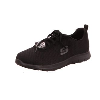 Skechers Damen Ghenter Bronaugh Sneaker, Black Mesh Water And Stain Repellent Treatmen, 37.5 EU