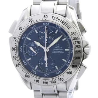 Omega Pre-owned Speedmaster 3540.80 - Homme - Pre-owned - Bleu - Taille: ONE Size