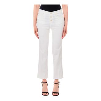 Liu Jo Femme, Jeans, Blanc, Taille: W25 Jean Princesse Taille Haute