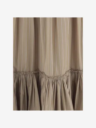 Jil Sander Womens Skirt Cotton Beige