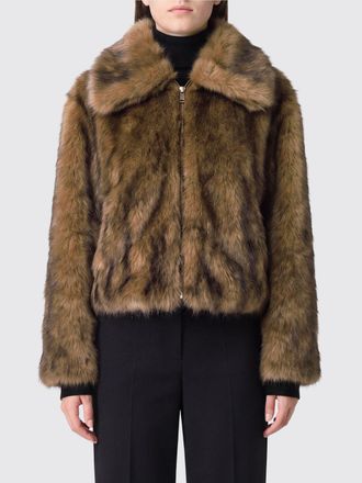 Michael Kors Veste en fausse fourrure &agrave; motif abstrait