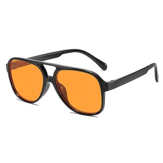Generic Vintage Sonnenbrille Polarisiert f&uuml;r Herren Damen Klassisch 70er Retro Sonnenbrille Pilotenbrille Gro&szlig; mit UV400 Schutz