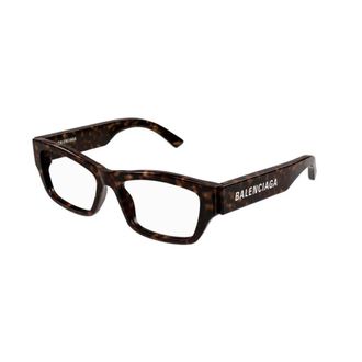 Balenciaga Eckige Brille - - Accessories - Herren - Braun - 54 MM