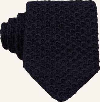 Olymp Olymp Signature Strick-Krawatte blau