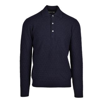 FILIPPO DE LAURENTIIS Strick-Polo - - Tops - Herren - Blau - L