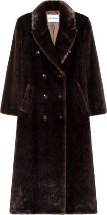 Stand Studio Manteau Long - Marron