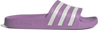 adidas Femme Adilette Aqua Slides, preloved purple/off white/grey two, 44.5 EU