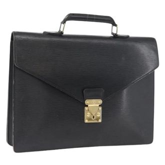 Louis Vuitton Serviette Conseiller Briefcase doccasion - Femme - Pre-owned - Noir - Taille: ONE Size