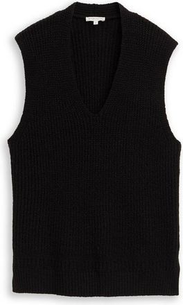 Tom Tailor Strickpullover Pullover & Strickjacken Pullunder mit V-Ausschnitt