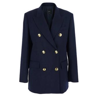 Pinko Blaue Jacken f&uuml;r Frauen - - Jackets - Damen - Blau - M