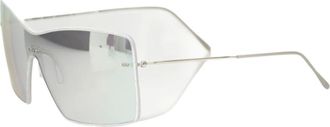 Frankie Morello Femme, Accessoires, Gris, Taille: ONE Size Shield Lunettes de soleil