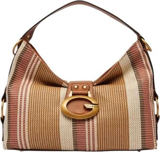 Guess Femme, Sacs, Brun, Taille: ONE Size Camden Shoulder Bag