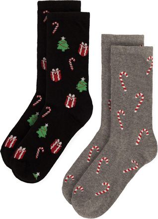 Lasocki Lange Socken Lasocki 2MB-001-AW23 (2-pack) Grau