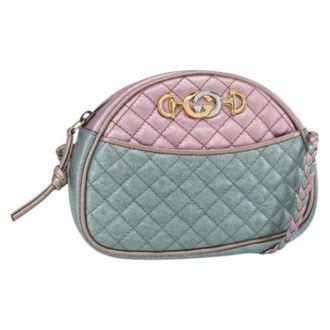 Gucci Sac bandouli&egrave;re Vintage Pre-owned - Femme - Pre-owned - Multicolore - Taille: ONE Size