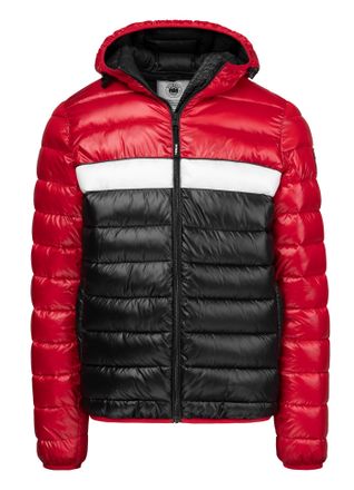 Pitbull Winterjacke Herren mit Kapuze SHATTO, Jacke M&auml;nner mit Warm Gef&uuml;ttert, Steppjacke mit Bequeme Seitliche Taschen, Sportliche &Uuml;bergangsjacke, Jacken Per