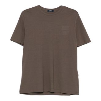 Herno Homme, Tops, Brun, Taille: S 8800 Moro Tee