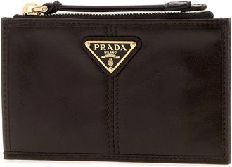 Prada Milano Wallet - Brown