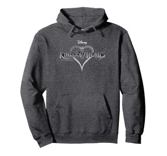 Disney Kingdom Hearts Silver Logo Pullover Hoodie