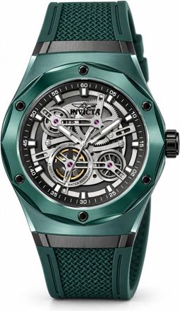 Invicta Speedway 51117 Herrenuhr - Quarzwerk - Kunststoff mit silbernem Zifferblatt - 45 mm
