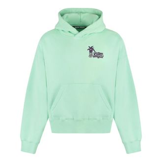 Palm Angels Herren, Sweatshirts & Hoodies, Gr&uuml;n, LGr&ouml;&szlig;e