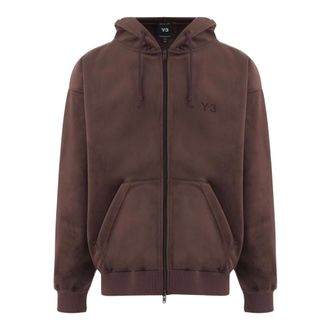 Yohji Yamamoto Herren, Sweatshirts & Hoodies, Braun, MGr&ouml;&szlig;e