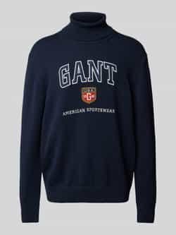 GANT Strickpullover mit Label-Stitching