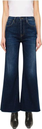 Cycle Femme, Jeans, Bleu, Taille: W30 Luna Jean Évasé Mi-Haut