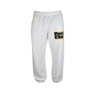 Off-white Homme, Pantalons, Blanc, Taille: XL Caravaggio Painting Slim Pantalons de surv&ecirc;tement