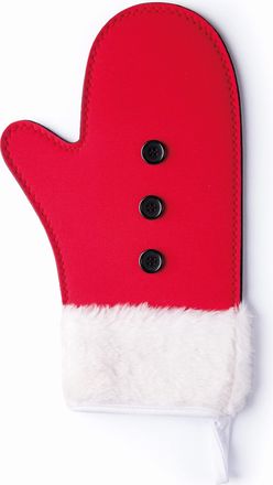 Excelsa Xmas Ofenhandschuh, Neopren, Rot/Wei&szlig;