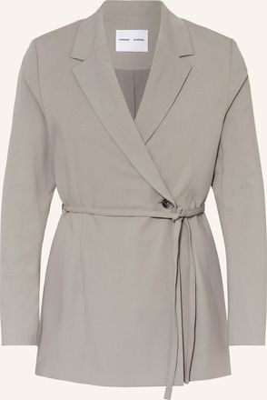 Samsøe & Samsøe Samsøe Samsøe Longblazer Salot beige